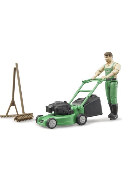 Bruder Bahçivan - Çim Biçme Mak. ve Aksesuarlar BR62103 Bruder Bahçivan - Çim Biçme Mak. ve Aksesuarlar BR62103