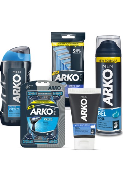 Arko Men Premium Tıraş Seti