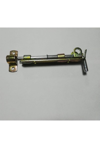 Ekonomik Seri Yaylı Ferforje Kapı Sürgüsü 15 cm