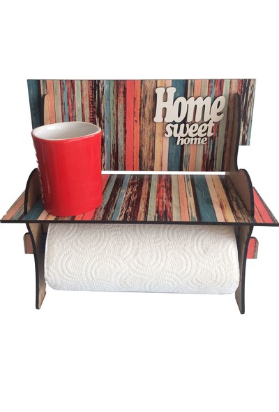 Pratik Dekor Kağıt Havluluk Bank Raf Alaçatı