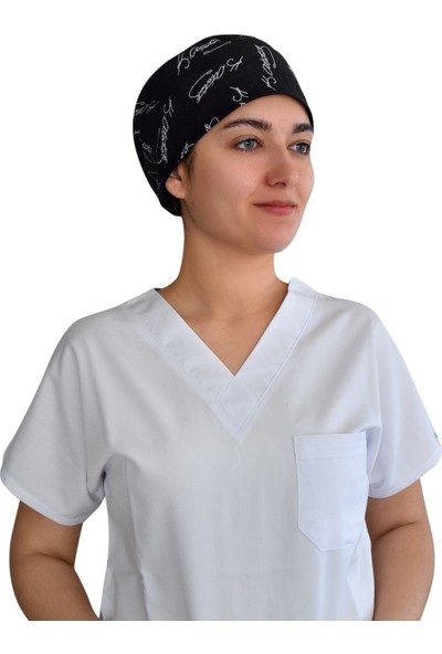 Nur Ortopedi Atatürk Imzası Temalı Cerrahi Doktor Hemşire Bonesi