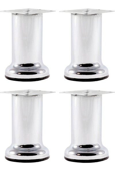 Adem Koç Plastik 51'lik Asena Tablalı Baza Koltuk Kanepe Dolap Ayağı (4 Adet)