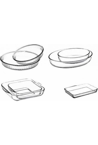 Paşabahçe Borcam Çeyiz Seti 7 Parça Paşabahçe Borcam Çeyiz Seti 7 Parça