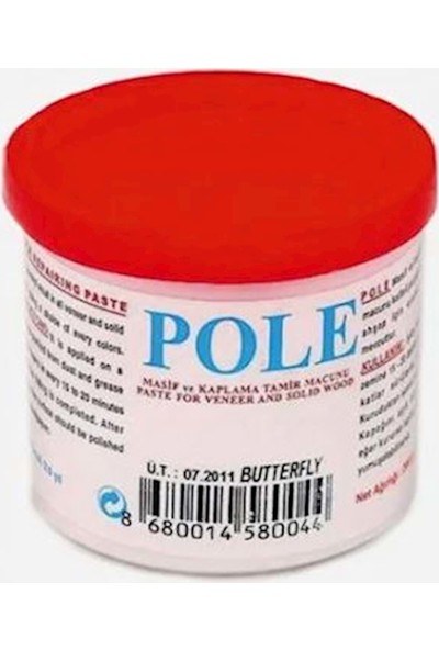 Pole Dolgu Macunu Krem 200 gr HR00472 Pole Dolgu Macunu Krem 200 gr HR00472