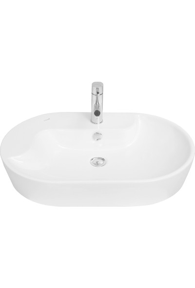 Creavıt Topic Set Üstü Lavabo 45 x 70 cm cm Tp172 Creavıt Topic Set Üstü Lavabo 45 x 70 cm cm Tp172