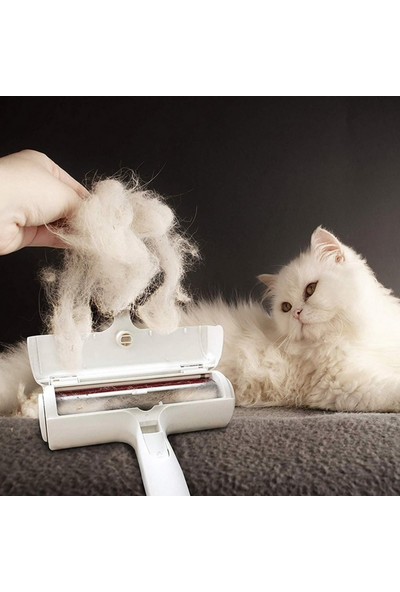 Rüzgar Hazneli Kedi Köpek Evcil Hayvan Kazak Kıyafet Elbise Halı Yatak Tüy Temizleyici Kıl Toz Toplayıcı