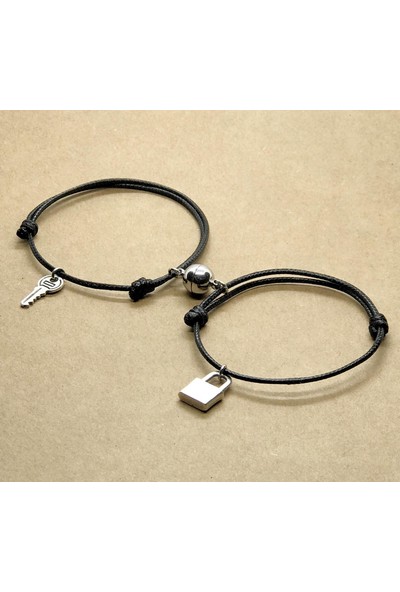 Zhayat Mıknatıslı Sevgili Bilekliği Çift Kombin Bileklikleri Anahtar Kilit Figürlü Zhayat Mıknatıslı Sevgili Bilekliği Çift Kombin Bileklikleri Anahtar Kilit Figürlü