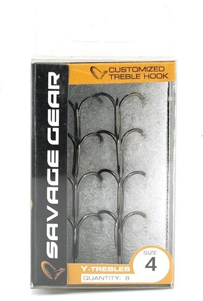 Savage Gear Y-Treble Hook Bln 8 Adet N.4 Savage Gear Y-Treble Hook Bln 8 Adet N.4
