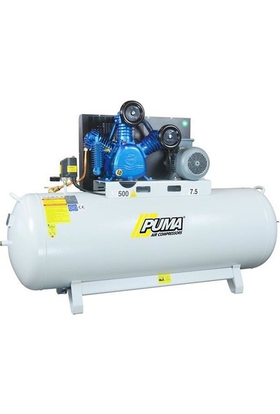Puma 500 L 7,5 Hp 380 Volt 8 Bar Pistonlu Kompresör
