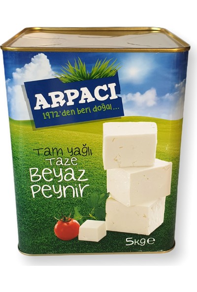 Arpacı Tam Yağlı Taze Beyaz Peynir 5kg