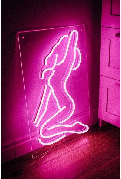 Conceptione Dekoratif Sexy Girl Neon LED Tablo