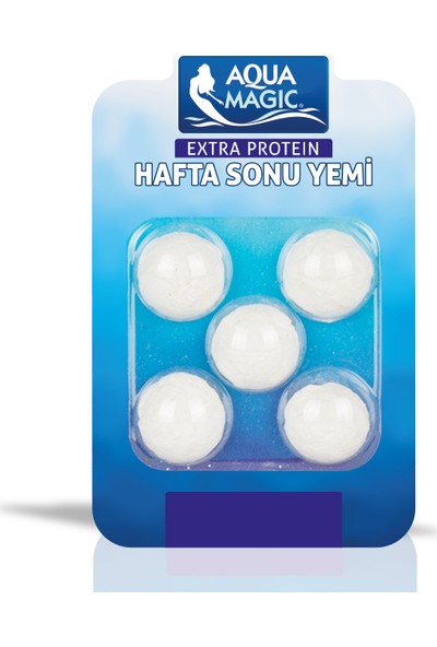 Aqua Magic Balıklar Için Tatil Yemi 5'li Aqua Magic Balıklar Için Tatil Yemi 5'li