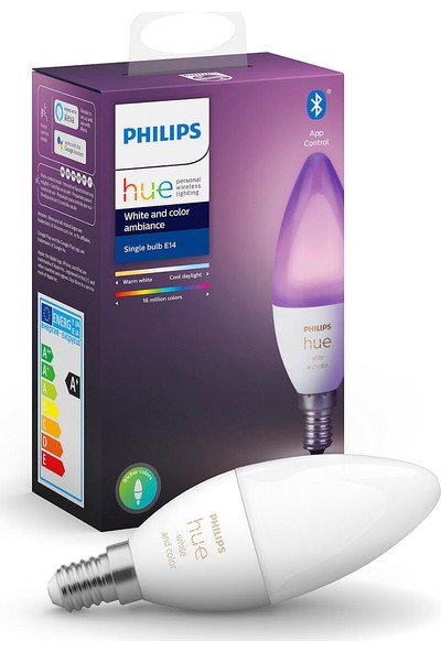 Philips Hue Renkli Ambiyans Akıllı Ampul E14 - 929002294201