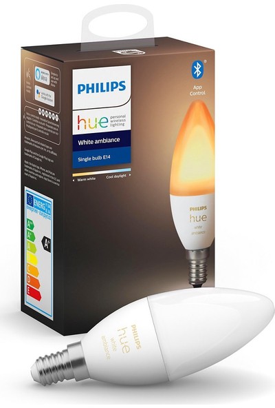 Philips Hue Beyaz Ambiyans Akıllı Ampul E14 - 929002294401 Philips Hue Beyaz Ambiyans Akıllı Ampul E14 - 929002294401