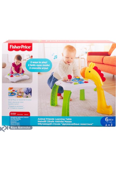 Fisher-Price Fisher Price Melodili Zürafa Aktivite Masası
