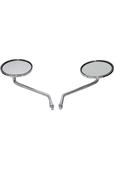 Hsgl Motorsiklet Cg -181 Krom Ayna 10 mm