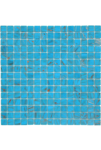 Duraglass G16 Golden Turquoıse (G65) Cam Mozaik Duraglass G16 Golden Turquoıse (G65) Cam Mozaik