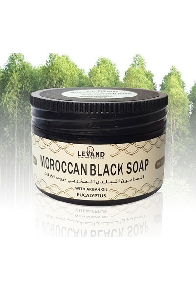 Levand Fas Siyah Sabunu Okaliptüs Jel Peeling Sabunu 230 gr Levand Fas Siyah Sabunu Okaliptüs Jel Peeling Sabunu 230 gr