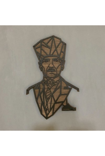Kayra Saat Dekoratif Ahşap Atatürk TABLOSU(70X44CM) Kayra Saat Dekoratif Ahşap Atatürk TABLOSU(70X44CM)