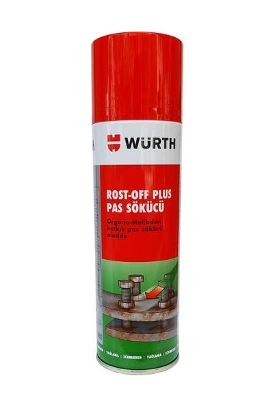 Würth Pas Sökücü Yağlayıcı Sprey Rost Off Plus 400 ml Oksit