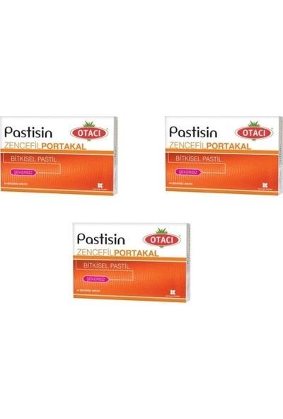 Otacı Pastisin Zencefil & Portakal 24 Pastil x 3 Otacı Pastisin Zencefil & Portakal 24 Pastil x 3