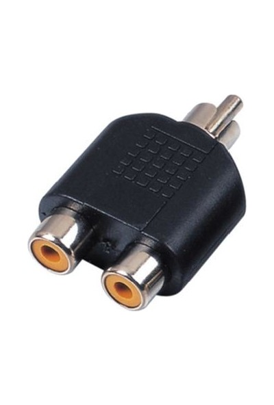 Estello EB-1014 Rca Erkek - 2xrca Dişi Adaptör