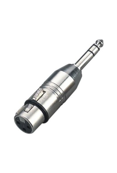 Estello EB-1005 Xlr Dişi - 6.3mm Stereo Adaptör Estello EB-1005 Xlr Dişi - 6.3mm Stereo Adaptör