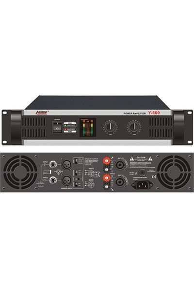 Aolong Y-200 U2 Kasa Power Anfi 2 Ohm 2X500 Watt 4 Ohm 2X300 Watt 8 Ohm 2X200 Watt