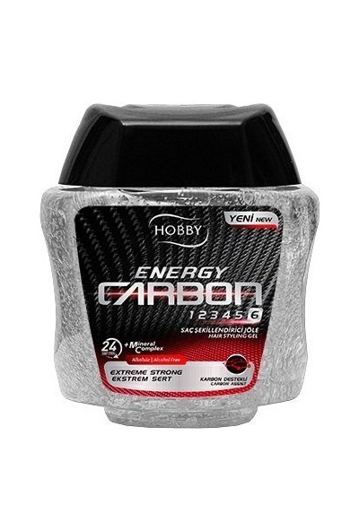 Hobby Energy Carbon Saç Şekillendirici Jöle 400 ml Hobby Energy Carbon Saç Şekillendirici Jöle 400 ml