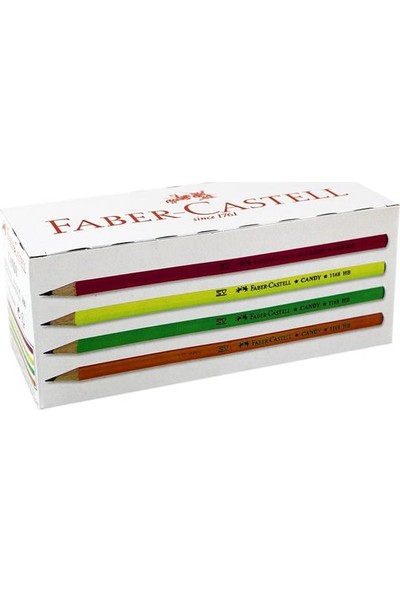 Faber-Castell Candy Mercanlı Kurşun Kalem 72'li Faber-Castell Candy Mercanlı Kurşun Kalem 72'li