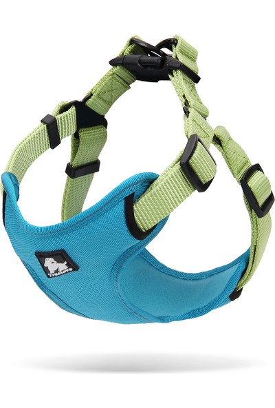 True Love Oxford Kumaşlı, Yeşi-Mavi Mesh Göğüs Tasması True Love Oxford Kumaşlı, Yeşi-Mavi Mesh Göğüs Tasması