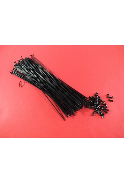 Prc Jant Teli 2*280MM Siyah (18 Adet) Prc Jant Teli 2*280MM Siyah (18 Adet)