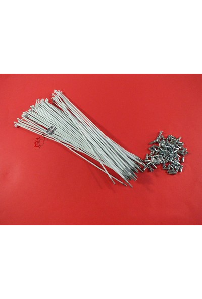 Taiwan Jant Teli 2*255 Beyaz (Nikel Başlı) (Grosa) Taiwan Jant Teli 2*255 Beyaz (Nikel Başlı) (Grosa)