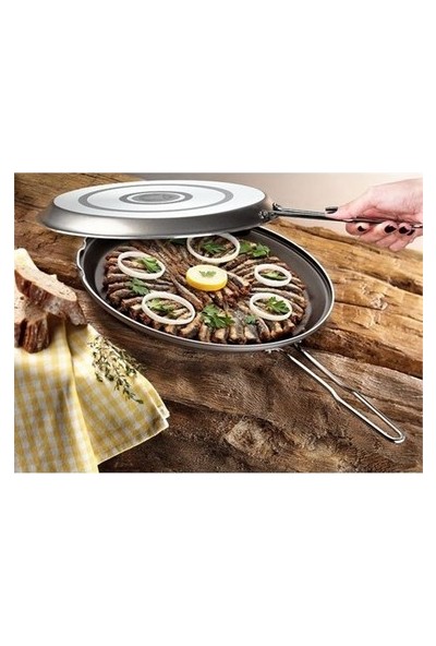 Cem 32 cm Ikiz Balık & Börek Tavası Cem 32 cm Ikiz Balık & Börek Tavası