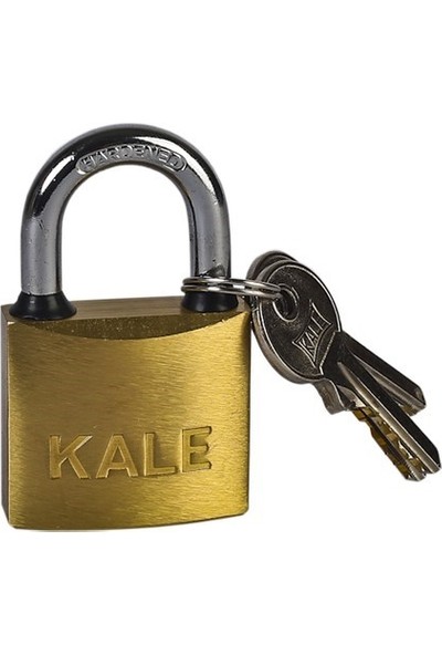Kale Kilit Kale Sarı Asma Kilit 25 mm
