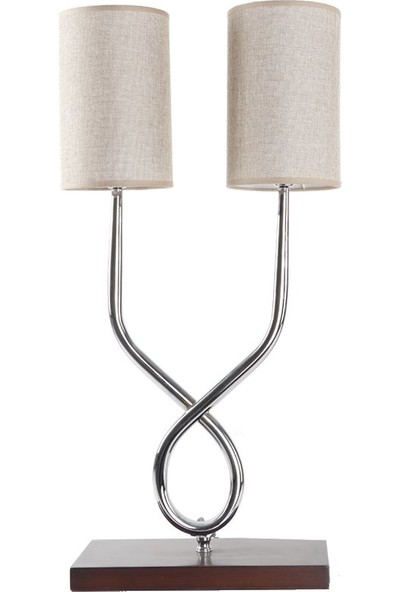 Bahar Aydınlatma Bahar Iki Şapkalı Abajur