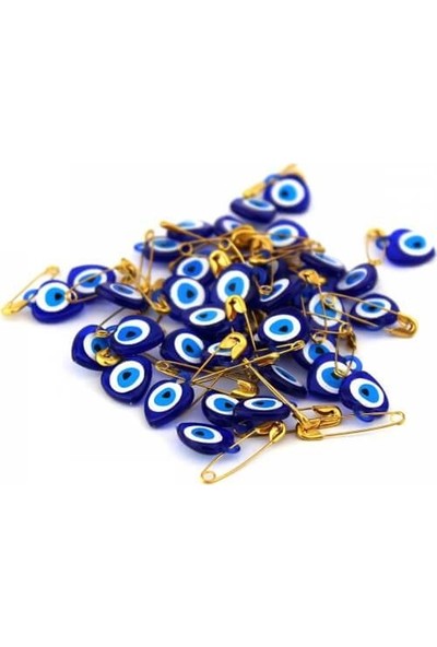 Bkr Nazar Boncuğu Iğneli Lacivert 200 Adet Bkr Nazar Boncuğu Iğneli Lacivert 200 Adet