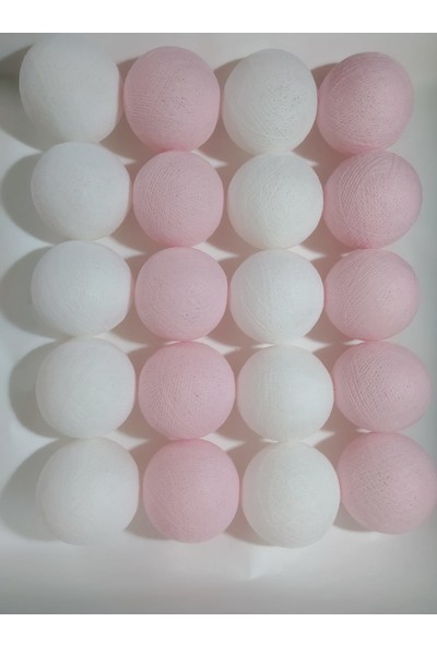 Guldesign Montessori Işıklı Top 3 Metre 20 LED Aydınlatma