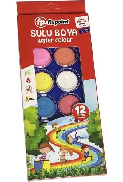 Fixpoint Sulu Boya 12 Renk