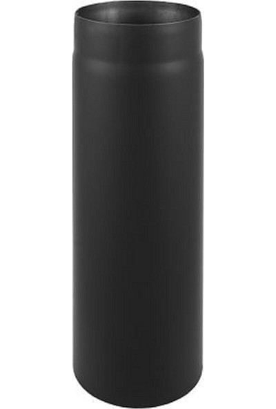 Darco Soba Borusu, Çelik Sac, Antrasit, 2 mm Kalınlık 15 cm Çap , 50 Cm. Uzunluk