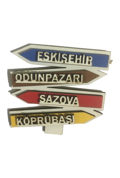 Palet Sanat Eskişehir Magnet Buzdolabı Süsü Ahşap Palet Sanat Eskişehir Magnet Buzdolabı Süsü Ahşap