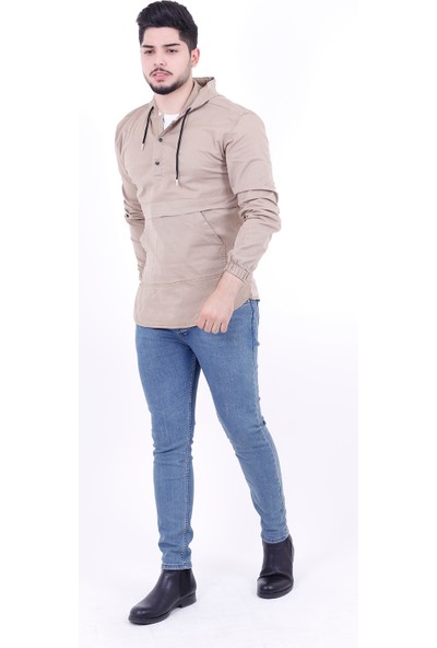 Stil Kombin Barkod Kanguru Kot Gömlek