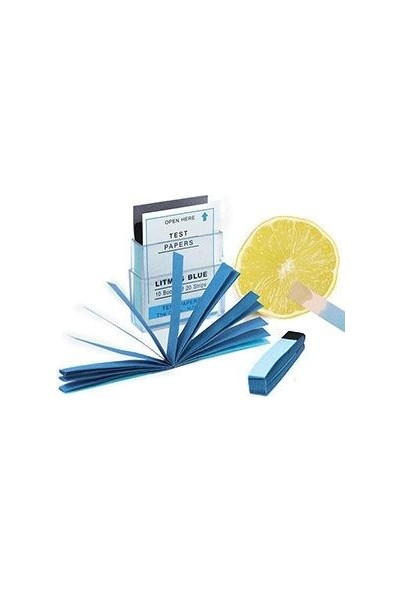 Liva Turnusol Kağıdı 50 Strip Paket Mavi Liva Turnusol Kağıdı 50 Strip Paket Mavi