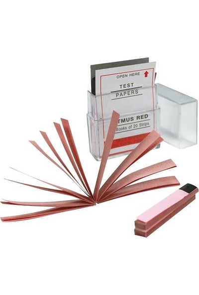 Liva Turnusol Kağıdı 50 Strip Paket Kırmızı Liva Turnusol Kağıdı 50 Strip Paket Kırmızı