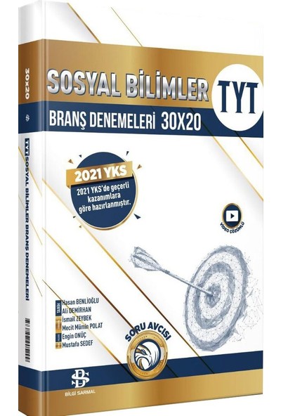 Bilgi Sarmal Yayınları TYT Sosyal Bilimler 30 x 20 Branş Denemeleri - Ali Demirhan Bilgi Sarmal Yayınları TYT Sosyal Bilimler 30 x 20 Branş Denemeleri - Ali Demirhan