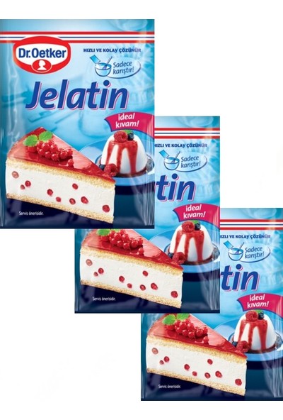 Dr. Oetker Jelatin 6 gr x 3 'li