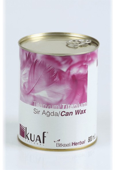 Kuaf Konserve Sir Ağda Titanyum 800 ml Kuaf Konserve Sir Ağda Titanyum 800 ml