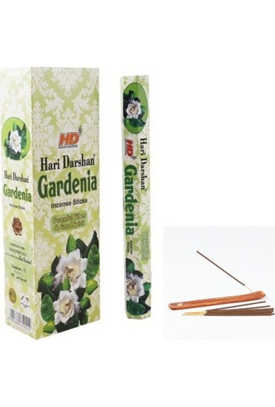 Hari Darshan Tütsü Gardenıa&bahçe Kokusu 20 Adet Çubuk Tütsü 1 Adet Kayık Tütsülük Hediye Hari Darshan Tütsü Gardenıa&bahçe Kokusu 20 Adet Çubuk Tütsü 1 Adet Kayık Tütsülük Hediye