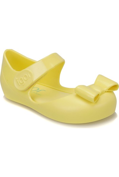 Igor S10167 Mia Lazo Sarı Kız Çocuk Sandalet