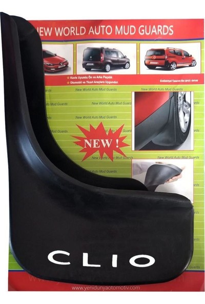 Renault Clio 4 2012-2019 2li Paçalık Çamurluk Tozluk REN1UZ003